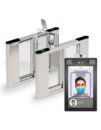 Pasillo automático de hojas batientes ITL 8000 con lector facial